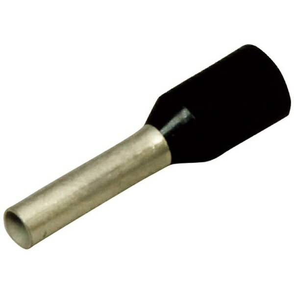 【特長】●接触面（舌部）が銅スリーブであるフェルール端子です【用途】●軟銅のより線とスプリング式端子の接続に。【仕様】●電線適合範囲 より線［［MM2］］：1.5●電線適合範囲 AWG：16●色：黒●スタッド径(mm)：1.8●L(mm)：...