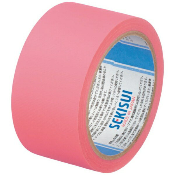 【特長】●手で簡単にまっすぐ切れます。【仕様】●色：ピンク●幅(mm)：50●長さ(m)：25●厚さ(mm)：0.13【仕様2】●粘着力：5.0N/24mm