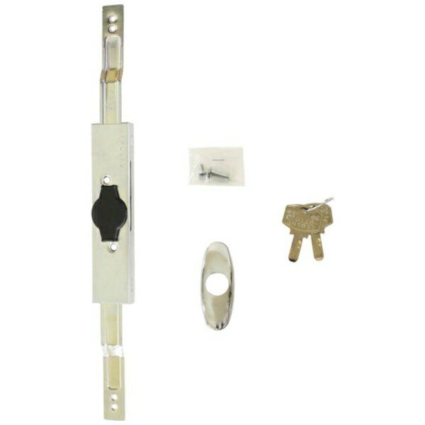 【特長】●三和シャッターの純正部品(新タイプ）です。【用途】●店舗やガレージ等、シャッター用の補修・取替パーツとして。【仕様】●高さ(mm)：23●全長L(mm)：346●幅(mm)：30【仕様2】●キー解錠【材質/仕上】●クロームメッキ仕...