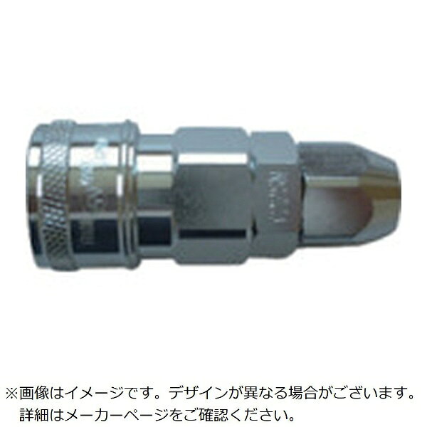 【特長】●工場内のエアー配管からエアー工具の接続まで汎用性に優れています。【用途】●エアー工具配管、各種エアー配管【仕様】●最高使用圧力(MPa)：1.5●全長(mm)：59.5●使用流体：エアー●適合エアホース外径×内径(mm)：φ10X...