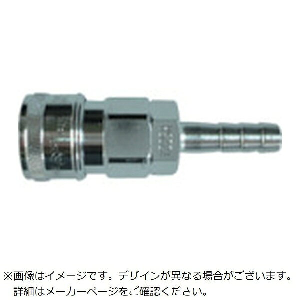 【特長】●工場内のエアー配管からエアー工具の接続まで汎用性に優れています。【用途】●エアー工具配管、各種エアー配管【仕様】●耐圧力(MPa)：2.0●取付サイズ：1/4ホース(φ9タケノコ)●最高使用圧力(MPa)：1.5●使用流体：エアー...
