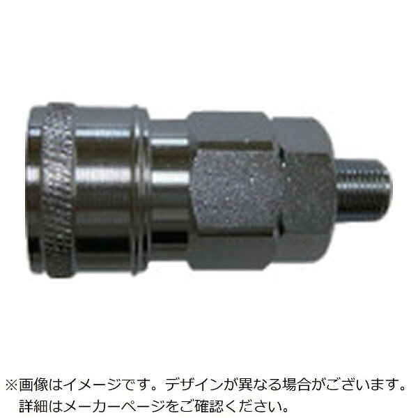 【特長】●工場内のエアー配管からエアー工具の接続まで汎用性に優れています。【用途】●エアー工具配管、各種エアー配管【仕様】●耐圧力(MPa)：2.0●取付サイズ：R1/8●最高使用圧力(MPa)：1.5●接続ねじ部：R1/8●使用流体：エア...