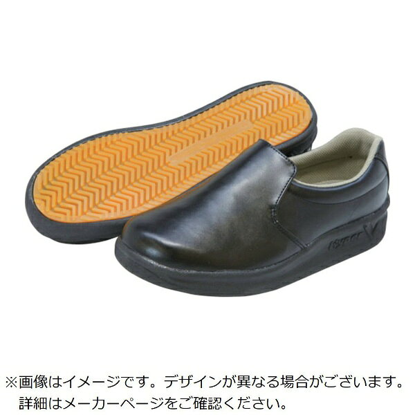 【特長】●つま先ワイドで履き心地良好です。●インソールは通気穴付で蒸れにくく、抗菌防臭加工を施しているので快適です。●耐滑性(グリップ力)区分5に適合しています。●水・油などのある床面で滑りにくいです。【用途】●食品工場。●厨房。【仕様】●...