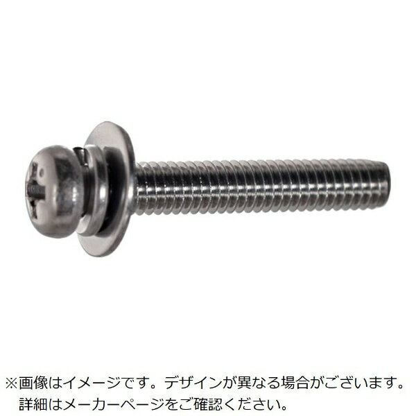 ナベ小ねじに座金を組み込んでいます。座金組込式の為、作業効率が向上します。ヘキサゴンパック入りです。パッケージ： ヘキサゴンパック寸法（mm）d： M5寸法（mm）L： 12強度区分： A2-50相当適合ドライバー： プラスNo.2頭部径（...