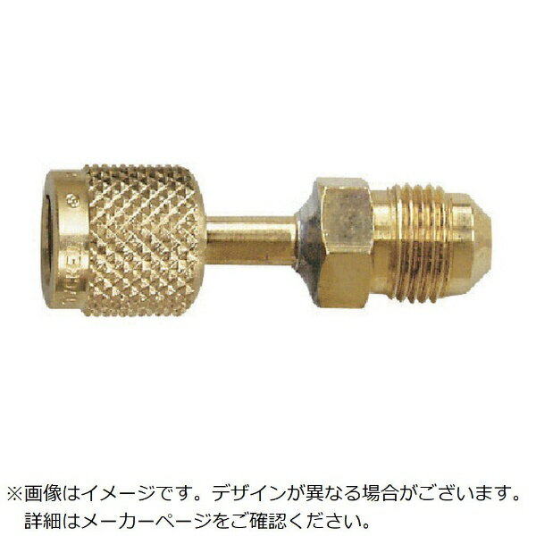 【用途】・異径の接続口の接続に。【仕様・規格】・サイズ：1/4メス×3/8オス【材質】・本体：真鍮・パッキン：合成ゴム【質量・質量単位】・68g