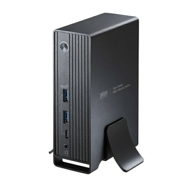 USB Type-Cケーブル1本の接続で最大3台のディスプレイに画面出力できるドッキングステーション。USB PD（PowerDelivery）最大100W給電対応。「USB Type-Cドッキングステーション（3画面出力対応）」■USB ...
