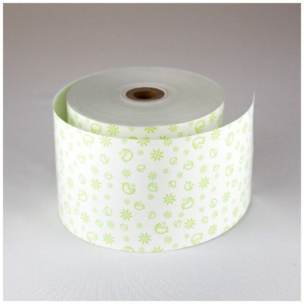 ■淡い緑がかわいいひよこ柄ファンシーレジ用紙です。■注目度も高いので、お店のイメージアップに最適です。■今までに無いレシートで、差別化を図れます。■豊富なカラーと絵柄を取り揃えておりますので、お店にあったレシートを選べます。【用途】・全面に...