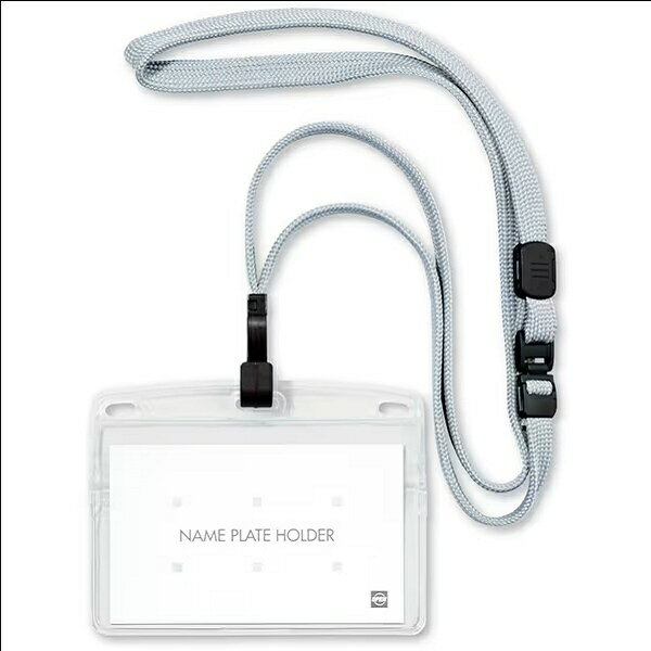 差し込みクリップで胸ポケットに固定できます。チャック式で水やホコリが入りません。裏面にチャックが付いており、名刺やIDカードの落下を防止し、水やホコリからも保護します。