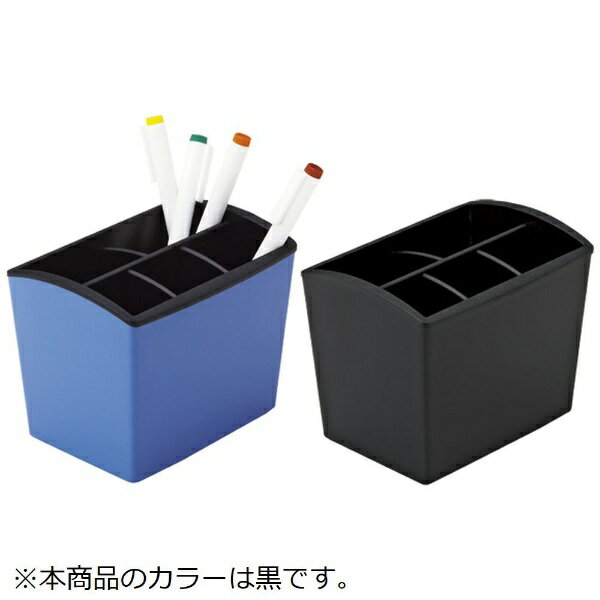本体は二重構造になっていて、クッションが入っているためペン先を傷めません。サイズ：W135×D100×H110mm