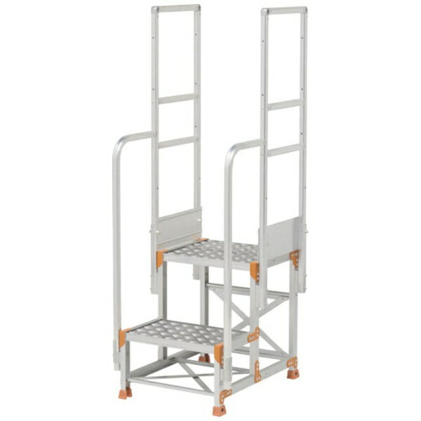 ■手すりの高さを900mm、1100mmどちらの高さでも使用する事ができる兼用手すりです。【用途】・作業台からの転落防止用に。【仕様】・適合機種： FG（N）（C）-2560-30・タイプ： 両手すり・手すり高さ（mm）： 900・手すり高...