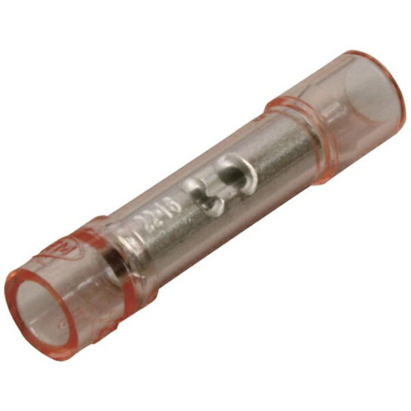 ■両サイドが広がっており電線が挿入しやすいです。■圧着スリーブ突き合わせ用に絶縁被覆を組み合わせたものです。【用途】・軟鋼のより線電線の突き合わせ接続に。【仕様】・電線抱合範囲 より線（［［MM2］］）： 0.5〜1.65・電線抱合範囲 A...