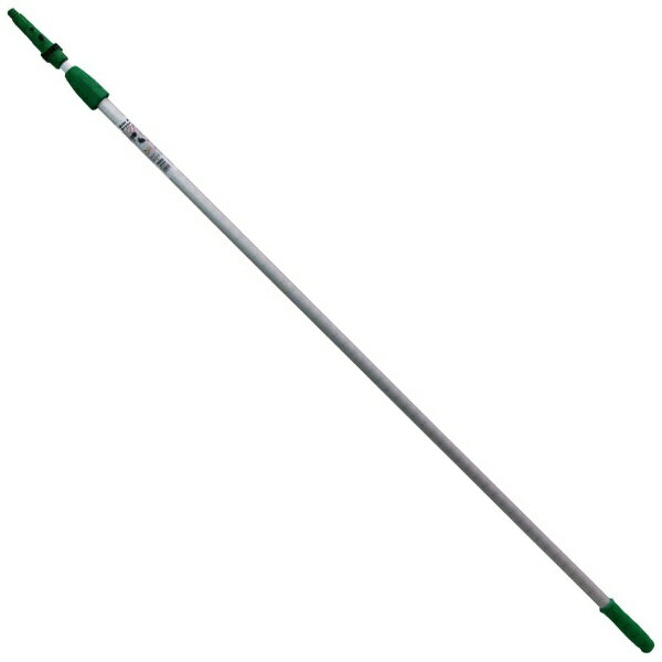 高所作業・ガラスクリーニングに2段式アルミポール軽量なつくりなっております。全長:3m 最短:1.7m1段長さ:1.5m重さ；0.7kg本体寸法L（mm）×本体寸法W（mm）×本体寸法H・D（mm）：1635×43×43本体重量（g）：710