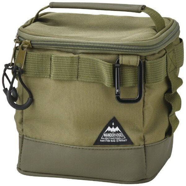 ●スパイスや救急セットなどの小物収納に便利なコンパクトサイズ。●バッグインバッグとしても使えます。