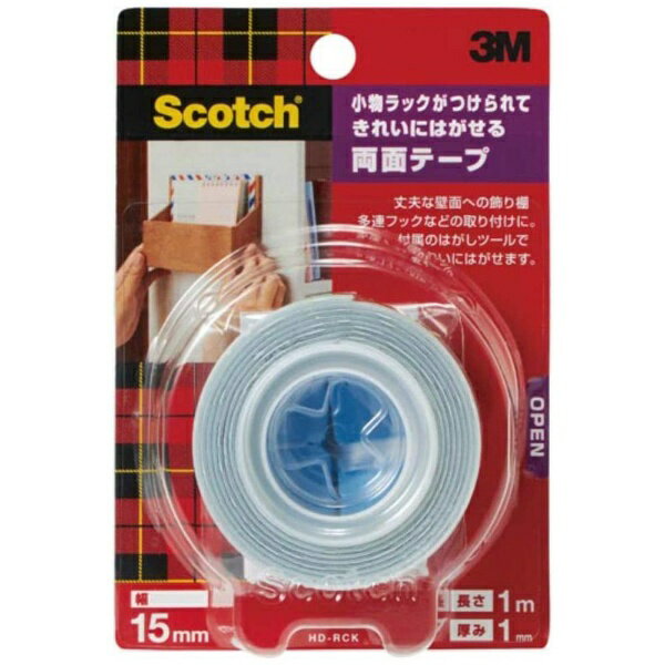 ・壁面への飾り棚や、多連フックなどの取り付けに。・付属のはがしツールできれいにはがせる両面テープです。