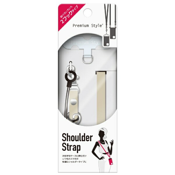 お気に入りのケースに挟むだけで快適なショルダータイプに切り替え可能なストラップホルダー付 ショルダーストラップです。掛け方いろいろ2フックタイプ。ストラップホールがなくても付属されている「ストラップホルダー」をケースに挟むだけでストラップを...