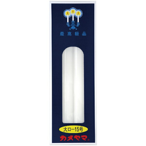 創業以来、厳選された原料を使用し、スス（油煙）やにおいを抑えています。燃焼時間： 約6時間50分商品コード： F0082-00-60内容量： 約225g（4本入）こばこ寸法： W80×L20×H240mmローソク寸法： φ19×H235mm