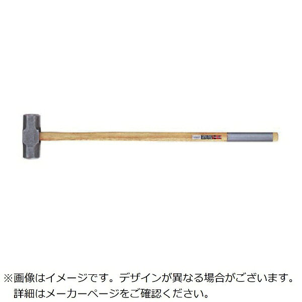 ■建築土木全般でよく使われています。【用途】・建築・土木作業全般。【仕様】・呼称： 30ポンド・頭径（mm）： 90・頭長（mm）： 249・全長（mm）： 900・頭部長さ（mm）： 249【材質／仕上】・頭部： 炭素鋼・柄： 樫