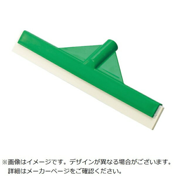 ■柔らかい素材のゴムを使用しているため、様々な床面に対応します。【仕様】・色： 緑・幅（mm）： 250・長さ（mm）： 150・耐熱温度（℃）： 100・奥行（mm）： 26・HACCP対応清掃用品【材質／仕上】・ヘッド： PP　接続レー...