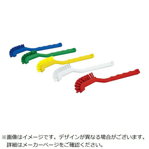 ■小回りの利くブラシです。■先端まで植毛してあり、手の届きにくい箇所の清掃ができます。【仕様】・色： 赤・耐熱温度（℃）： 120・線径（mm）： 0.4・全長（mm）： 210・HACCP対応清掃用品【材質／仕上】・本体： ポリプロピレン...