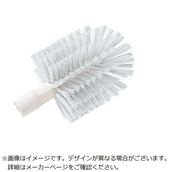 ■ヘッド交換が可能なボトルブラシです。■別売のアルミ柄を取り付けてご使用いただけます。【仕様】・色： 白・耐熱温度（℃）： 120・横（mm）： 110・縦（mm）： 205・HACCP対応清掃用品