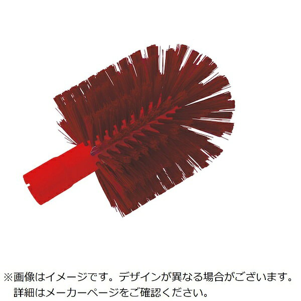 ■別売りのアルミ柄と併用で、ヘッド交換が可能なボトルブラシです。■金属検出器対応です。【仕様】・色： 赤・耐熱温度（℃）： 120・横（mm）： 70・縦（mm）： 185・HACCP対応清掃用品【材質／仕上】・本体： ポリプロピレン　毛：...