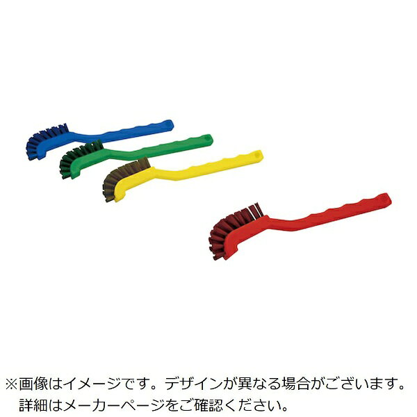 ■小回りの利くブラシです。■先端まで植毛してあります。■金属検出器対応です。【仕様】・色： 黄・耐熱温度（℃）： 120・線径（mm）： 0.6・全長（mm）： 210・HACCP対応清掃用品【材質／仕上】・本体： ポリプロピレン　毛： ポ...