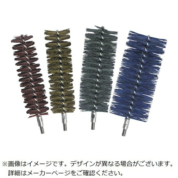 ■ヘッドの交換が可能なのでランニングコストの軽減が図れます。【仕様】・色： 赤・外径（mm）： 40・線径（mm）： 0.6・長さ（mm）： 120・HACCP対応清掃用品【材質／仕上】・毛： ポリエステル　芯線： ステンレス