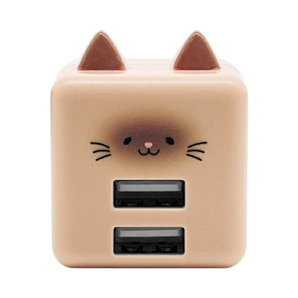 本製品はUSB Type-Aポートを2個搭載したAC充電器です。2ポート合計最大出力は5V/2.4Aです。入力電圧は100-240Vに対応しています。Smart ICを搭載しています。iOS(iPhone、iPad等)とAndroid(スマ...