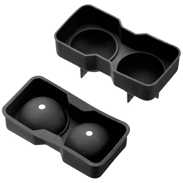 キッチンバーシリーズのアイスボールです。丸い氷が簡単に作れ、柔らかなシリコーンゴム製で取り出しやすいのが特徴です。食洗機にも対応しているのでお手入れも簡単。自宅で手軽に、ワンランク上の晩酌を楽しみたい方におすすめです。