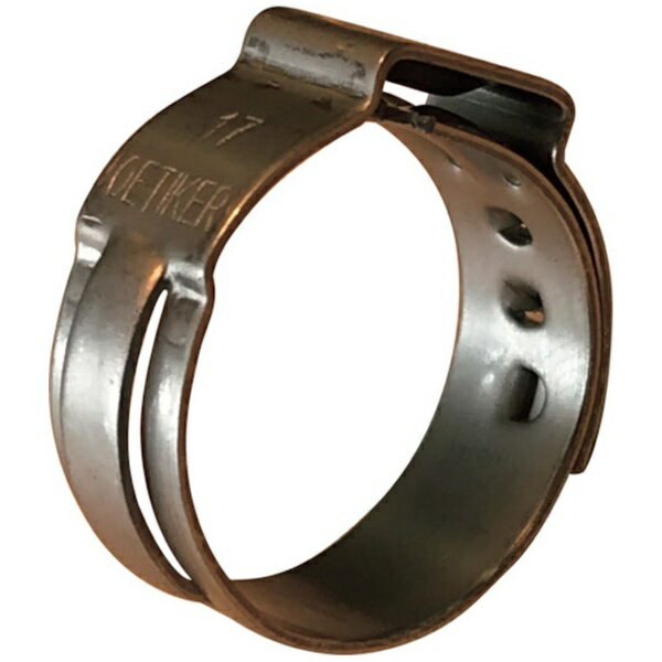 ■独自のステップレス構造により締付けの均一性・シール性に優れています。■マニュアルハンドピンサーで手早く簡単に組付けできます。■目視で正常に締まっていることを確認できます。【用途】・エアホース・ゴムホースなど高いシール性が要求される箇所に。...