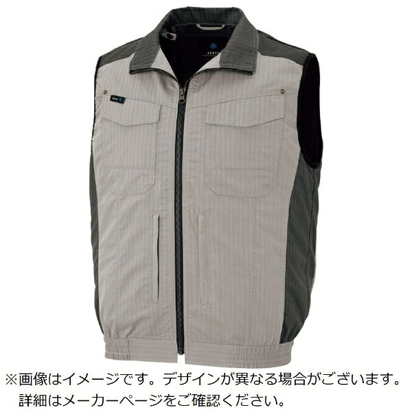 ■フルハーネス外付け専用空調服です。■フルハーネス着用時、目視で確認でき、安全性と快適性を両立します。【仕様】・色： シルバーグレー・胸囲（cm）： 120・肩幅（cm）： 46・着丈（cm）： 66・サイズ： L・生地/ペンタスヘリンボー...