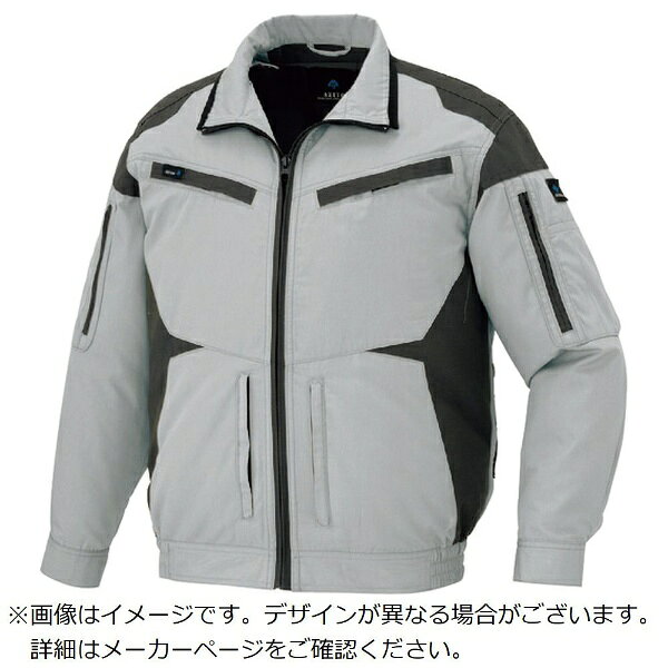 ■フルハーネス外付け専用空調服です。■フルハーネス着用時、目視で確認でき、安全性と快適性を両立します。【仕様】・色： シルバーグレー・胸囲（cm）： 120・着丈（cm）： 66・袖丈（cm）： 59・肩幅（cm）： 52・サイズ： L・生...