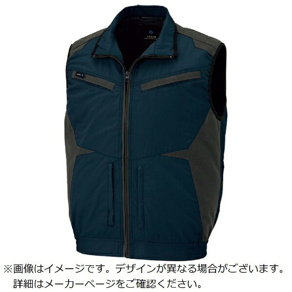 ■フルハーネス外付け専用空調服です。■フルハーネス着用時、目視で確認でき、安全性と快適性を両立します。【仕様】・色： ディープネイビー・胸囲（cm）： 132・肩幅（cm）： 50・着丈（cm）： 70・サイズ： 3L・生地/高密度ウエザー...