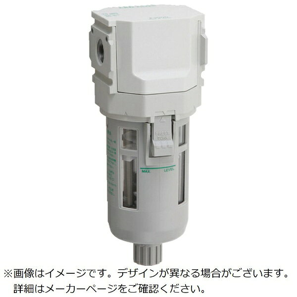 ■軽量コンパクトなドレン分離器です。■サイクロン効果で圧縮空気中の水滴をボウル内壁に当て、集めて大きくさせて99％以上の水分を除去します。■エレメントがないため、メンテナンスが簡単です。【用途】・エア配管の簡易的な水取り用に。【仕様】・使用...