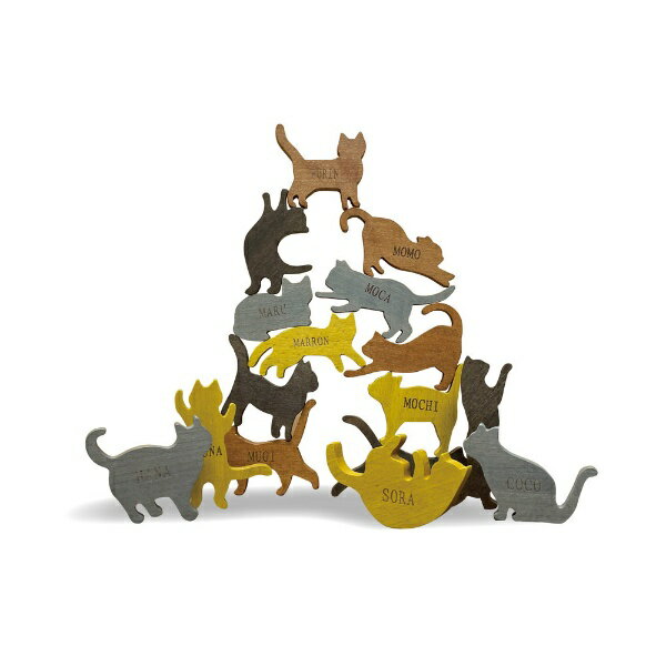 オブジェを作り上げる「楽しみ」で、手指と脳に「刺激」を。それぞれの木の大きさ・色・木目などが異なる木の良さを手にとって、大人も子どもも遊ぶことができる積み木です。絶妙なバランスをとりながら積み上げていく中で、五感を刺激し、集中力・思考力・創...