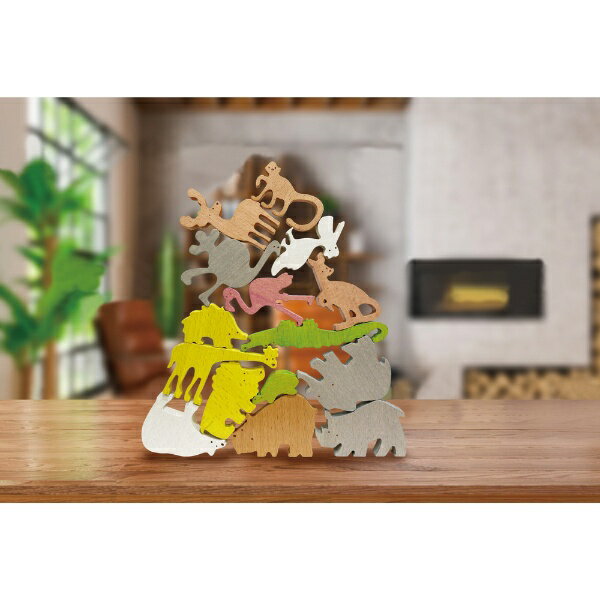 オブジェを作り上げる「楽しみ」で、手指と脳に「刺激」を。それぞれの木の大きさ・色・木目などが異なる木の良さを手にとって、大人も子どもも遊ぶことができる積み木です。絶妙なバランスをとりながら積み上げていく中で、五感を刺激し、集中力・思考力・創...