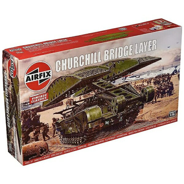 1/76 チャーチル架橋戦車のプラスチック製組み立てキットです。