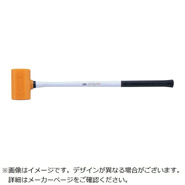 ■ウレタン樹脂をハンマーの頭部に一体成型しているので、普通の樹脂ハンマーに比べ数十倍長持ちします。■無反動構造なので打撃力が倍加。加えて頭部と柄部の強固な固定により、打撃時に頭部がにげないため、打撃力が非常に優れています。【用途】・建築工事...