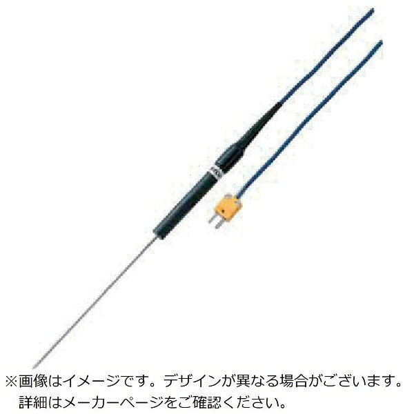 ■DT-510に接続し、DT-510A本体のセンサ部を被測定物に接触させることで、計測することができます。【仕様】・規格： JIS 熱電対K クラス2（旧0.75級）準拠・測定レンジ（°）： 摂氏-50〜800・リード線長さ（mm）： 95...