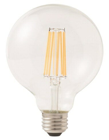 ■口金：E26 ■定格電圧：100V ■消費電力：10W ■全光束：1340lm ■光源色：電球色 ■色温度：3000K ■配光角度：290° ■平均演色評価数：Ra80 ■定格寿命：20000時間 ■商品サイズ：外径95x全長106mm ...