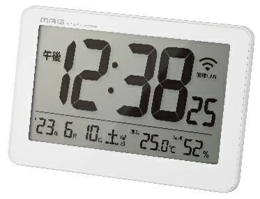 ■ 室内のネット環境(無線LAN)を利用して正しい時刻を同期します従来の電波時計では利用しづらかった大型施設や地下など、電波が届きにくい場所でもお使い頂けます。また受信の待機時間も短く、設定後すぐに時刻とカレンダーが同期します。■ 複数の場...