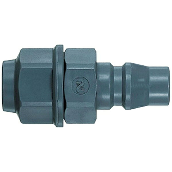 【仕様】・使用温度範囲：-20〜60℃・最高使用圧力：1.0MPa・適合ソケット：日東工器製ハイカプラシリーズ・耐圧力(MPa)：1.5・相手側ホースサイズ(mm)：6.0×9.0・使用流体：空気、水【材質】・本体:エンジニアリングプラスチ...