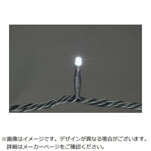 ツリーへの巻付けなど定番イルミネーション（2.5m ・白）