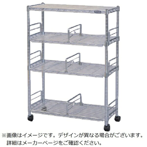 ■A4サイズのファイルがピッタリ収納できる奥行き27.5cm【仕様】・奥行（mm）： 275・高さ（mm）： 910・ポール径（mm）： 19・耐荷重（約）（kg）： 棚板1枚75、全体150・幅（mm）： 660【材質／仕上】・棚板・ポー...