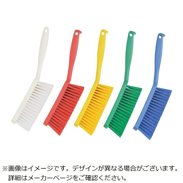 ■テーブルやカウンター表面の掃き取りブラシです。【仕様】・色： 青・耐熱温度（℃）： 120・線径（mm）： 0.2・全長（mm）： 350・HACCP対応清掃用品【材質／仕上】・本体： ポリプロピレン　毛： ポリエステル