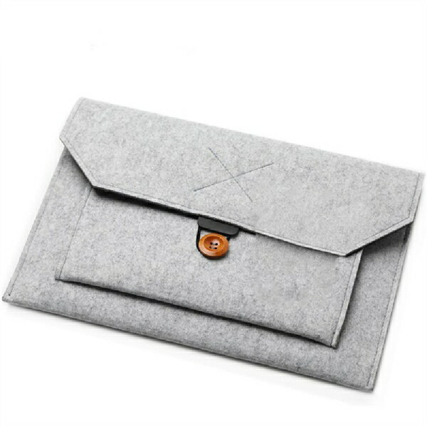 PC小物をスムーズに収納！ラップトップを傷から守る、肌触りの良いフェルト製スリーブ「Gag-Sleeve」［外出時の使用に/用ポケット付き/軽量コンパクト］■使いやすいラップトップ保護ケース「Gag-Sleeve」Gag-Sleeve （ギ...