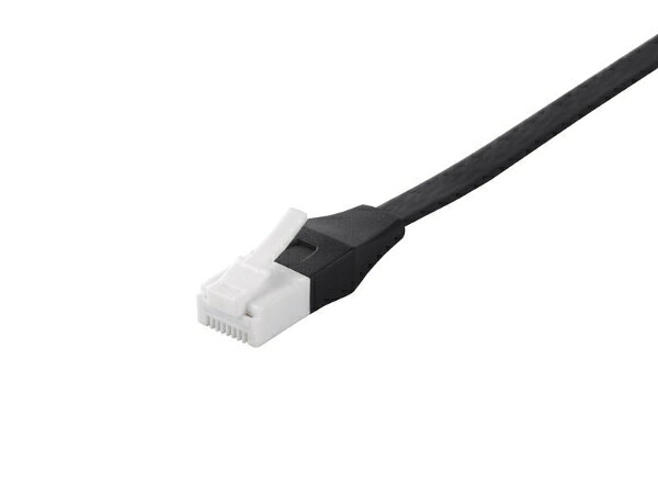 「ツメの折れないLANケーブル カテゴリー6 ストレート フラットタイプ BSLS6FUBK2シリーズ」■180度曲げても折れない「新素材」のツメを採用パソコンなどのLANポートとLANケーブルのコネクターを固定させるのが「ツメ（ラッチ）」...