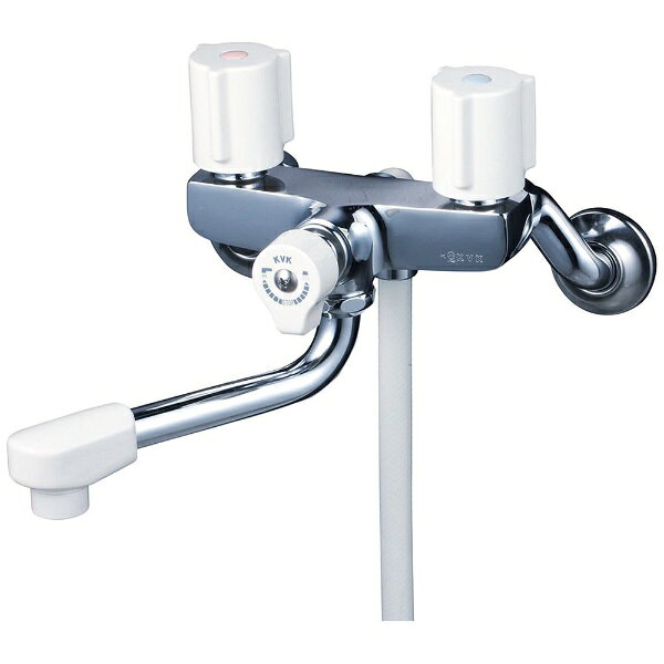 ●一時止水付2ハンドルシャワー。