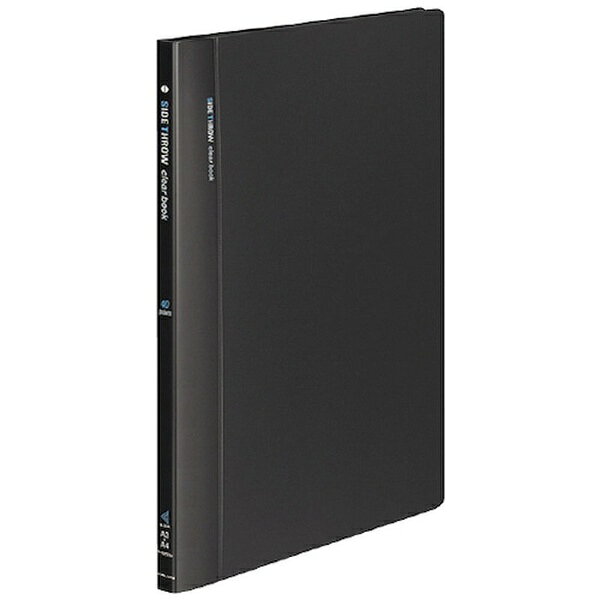 ■大型書類を見開きで収容できる！カタログやパンフレットも穴をあけずにすっきりファイリング。【仕様】・サイズ： A4-S・外寸法（高さ・幅・背幅）： 312・247・18・ポケット枚数： 20枚（40ポケット）