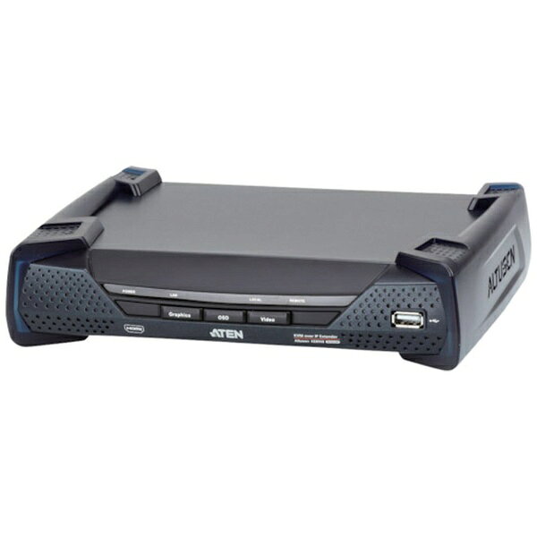 ■解像度3，840×2，160＠30Hz（4： 4： 4）に対応したIP−KVM専用レシーバーです。【用途】・PCの配置構成を自由度の高いものに。・データセンターに限らず、放送業界等幅広い分野に。【仕様】・228×172×55　mm【セット...